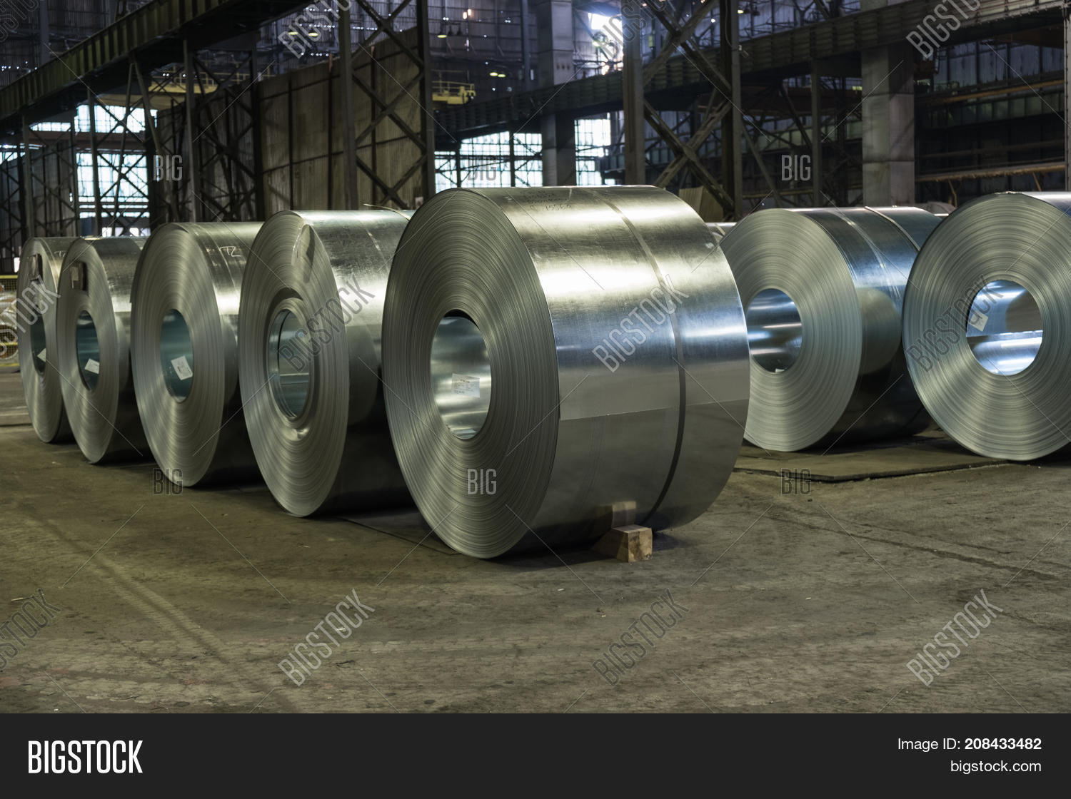 Raw Steel Coils Ready Image & Photo (Free Trial) | Bigstock