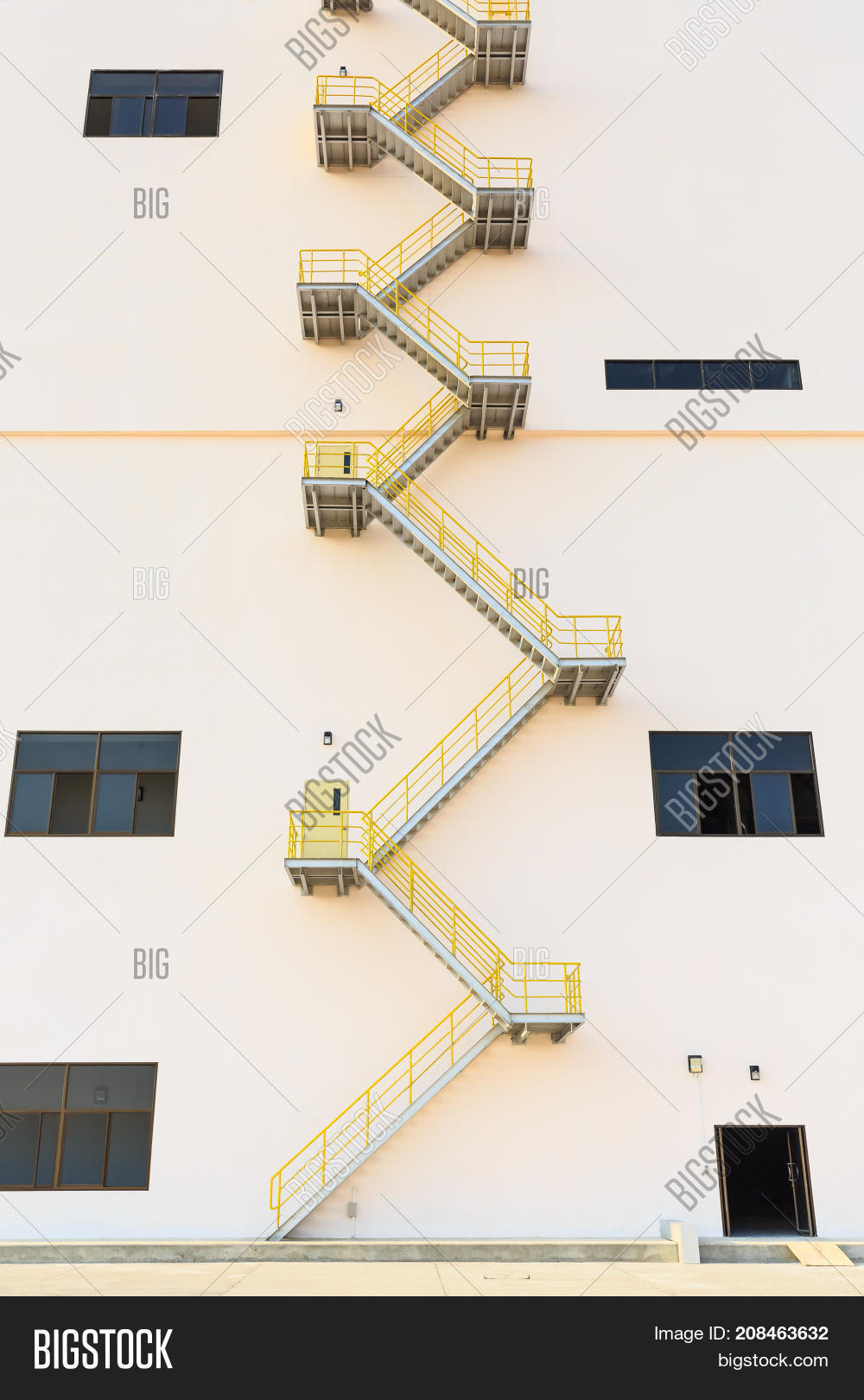 Fire Escape Stairs Plan