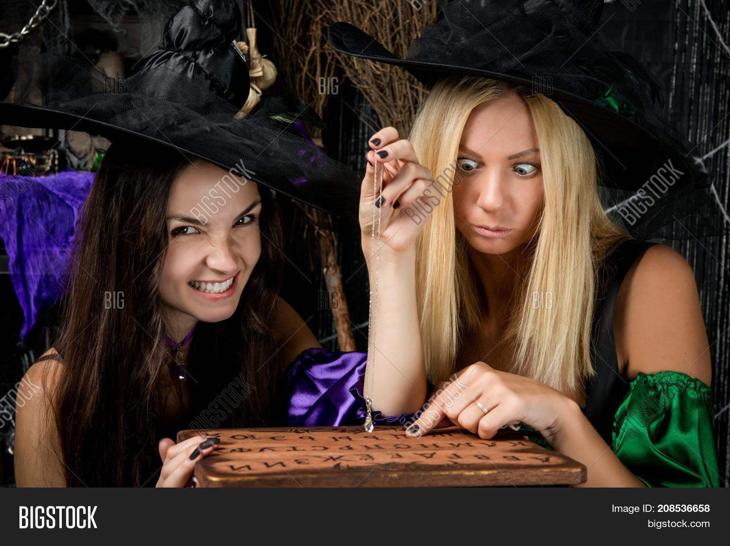 Charming Young Witches Image & Photo (Free Trial) | Bigstock