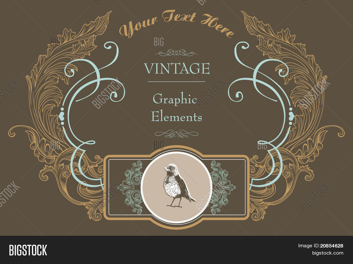 Retro Cover Design- Vector & Photo (Free Trial) | Bigstock