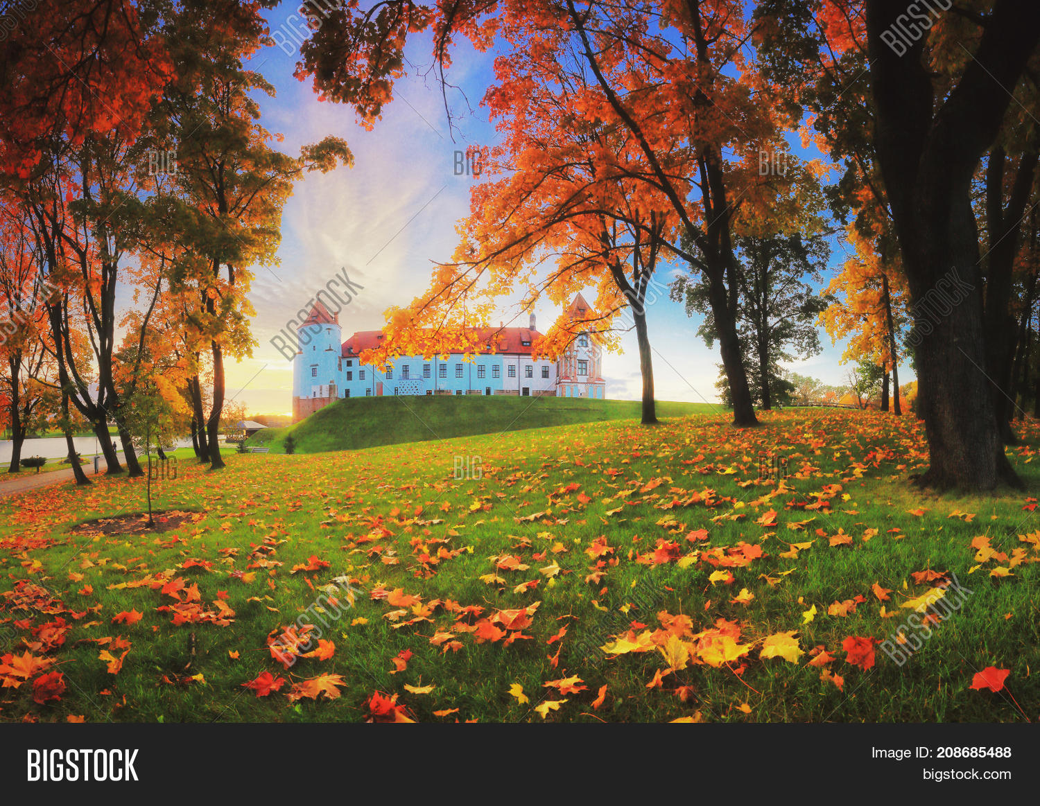 Autumn Evening Park. Image & Photo (Free Trial) | Bigstock