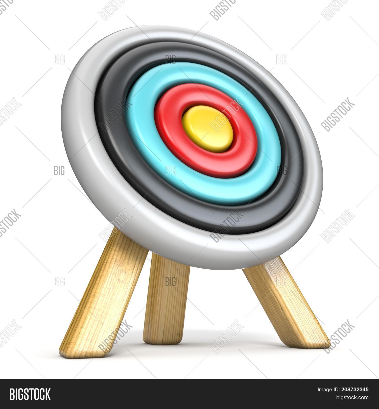 Archery Target Side Image & Photo (Free Trial) | Bigstock