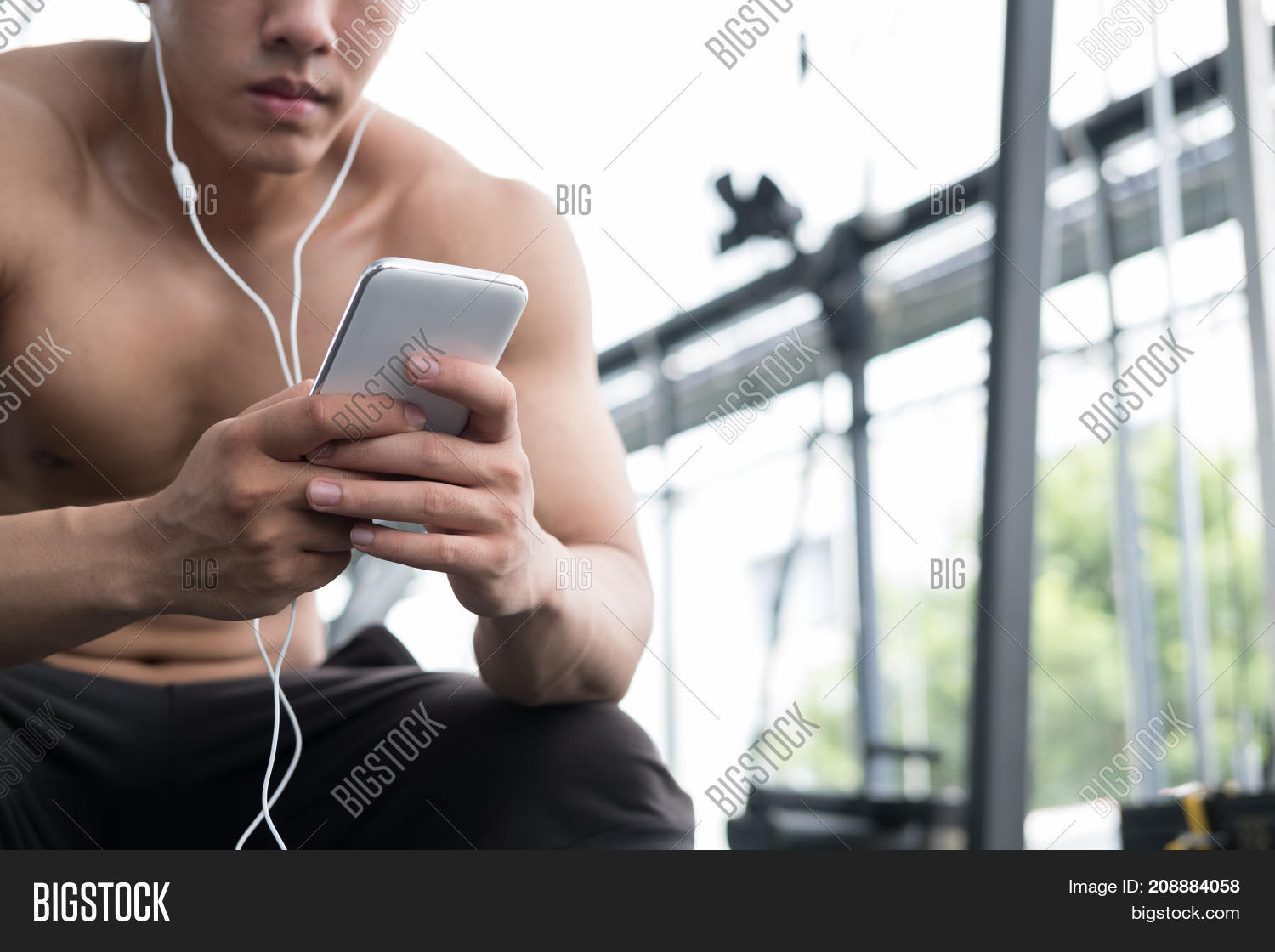 Young Man Use Mobile Image & Photo (Free Trial) | Bigstock
