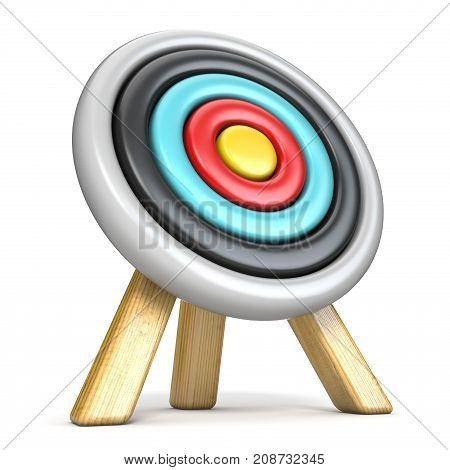 Archery Target Side Image & Photo (Free Trial) | Bigstock