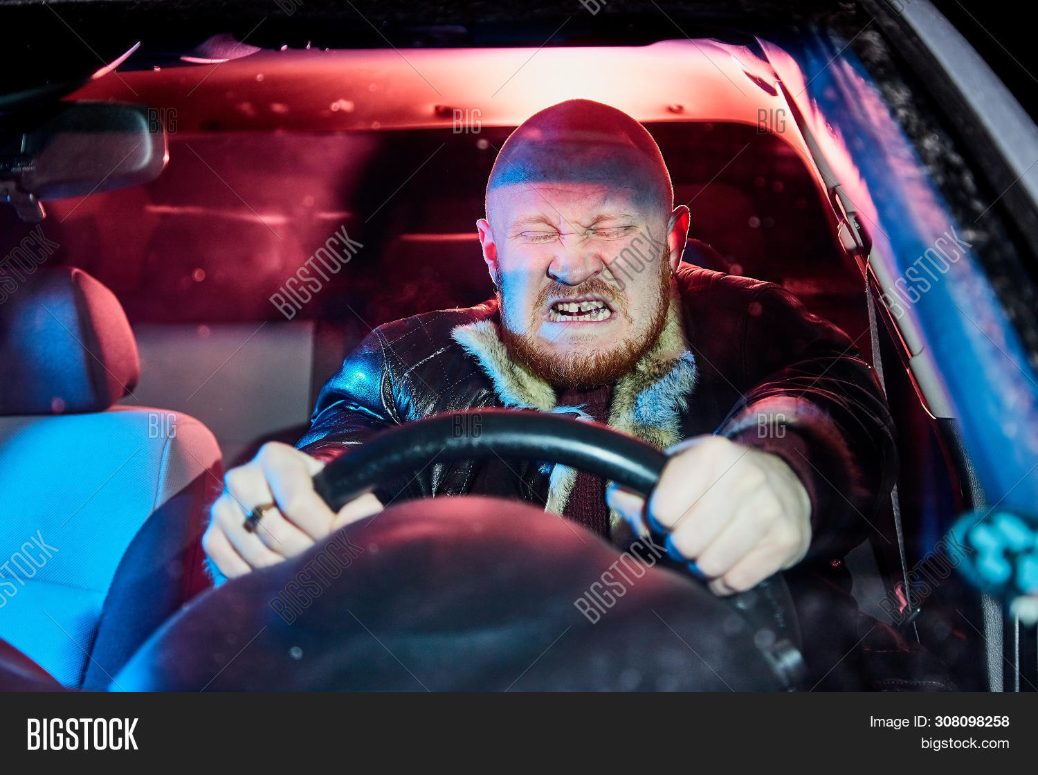 Male Driver Leather Image & Photo (Free Trial) | Bigstock