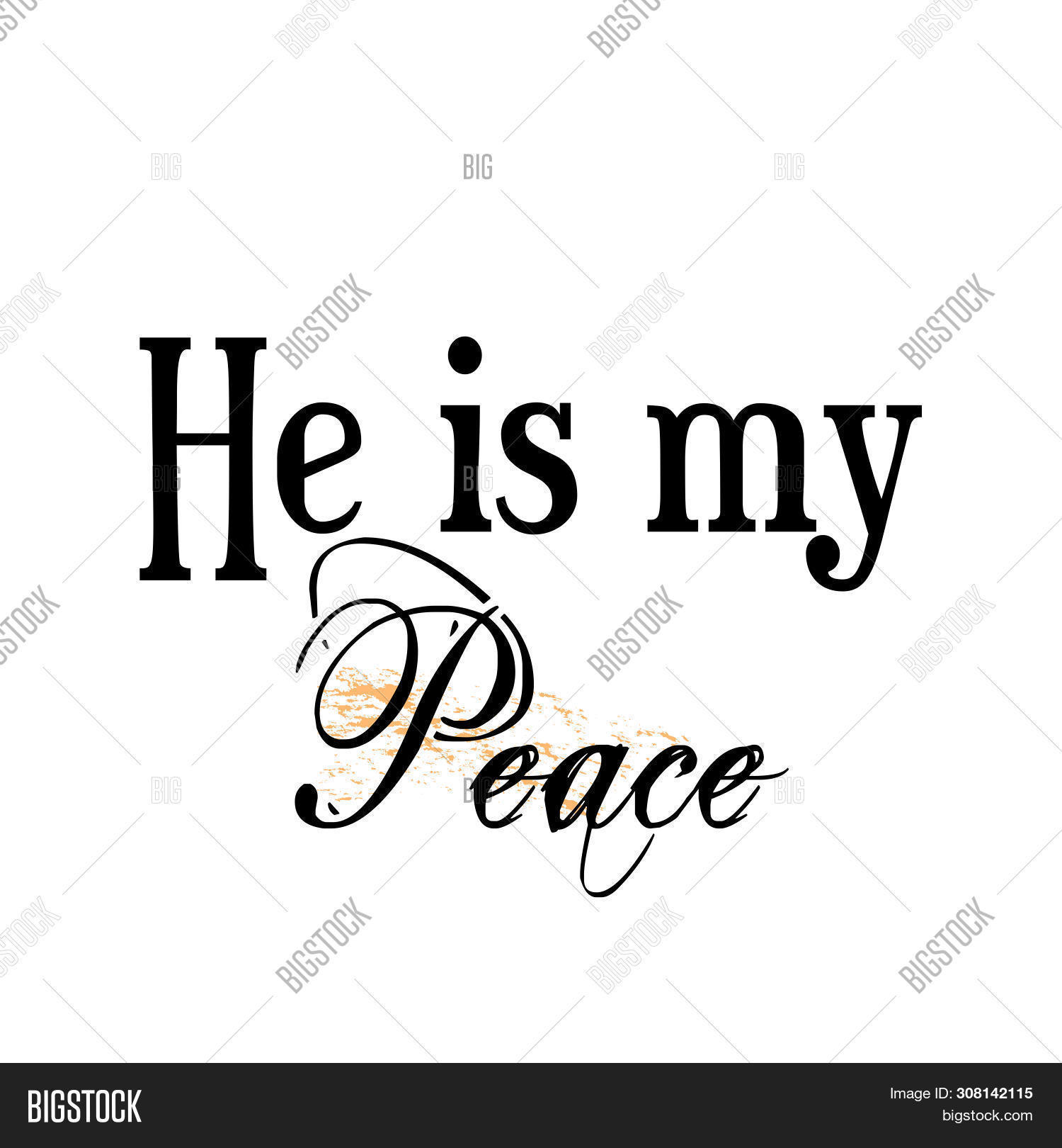 Biblical Phrase, He Vector & Photo (Free Trial) | Bigstock