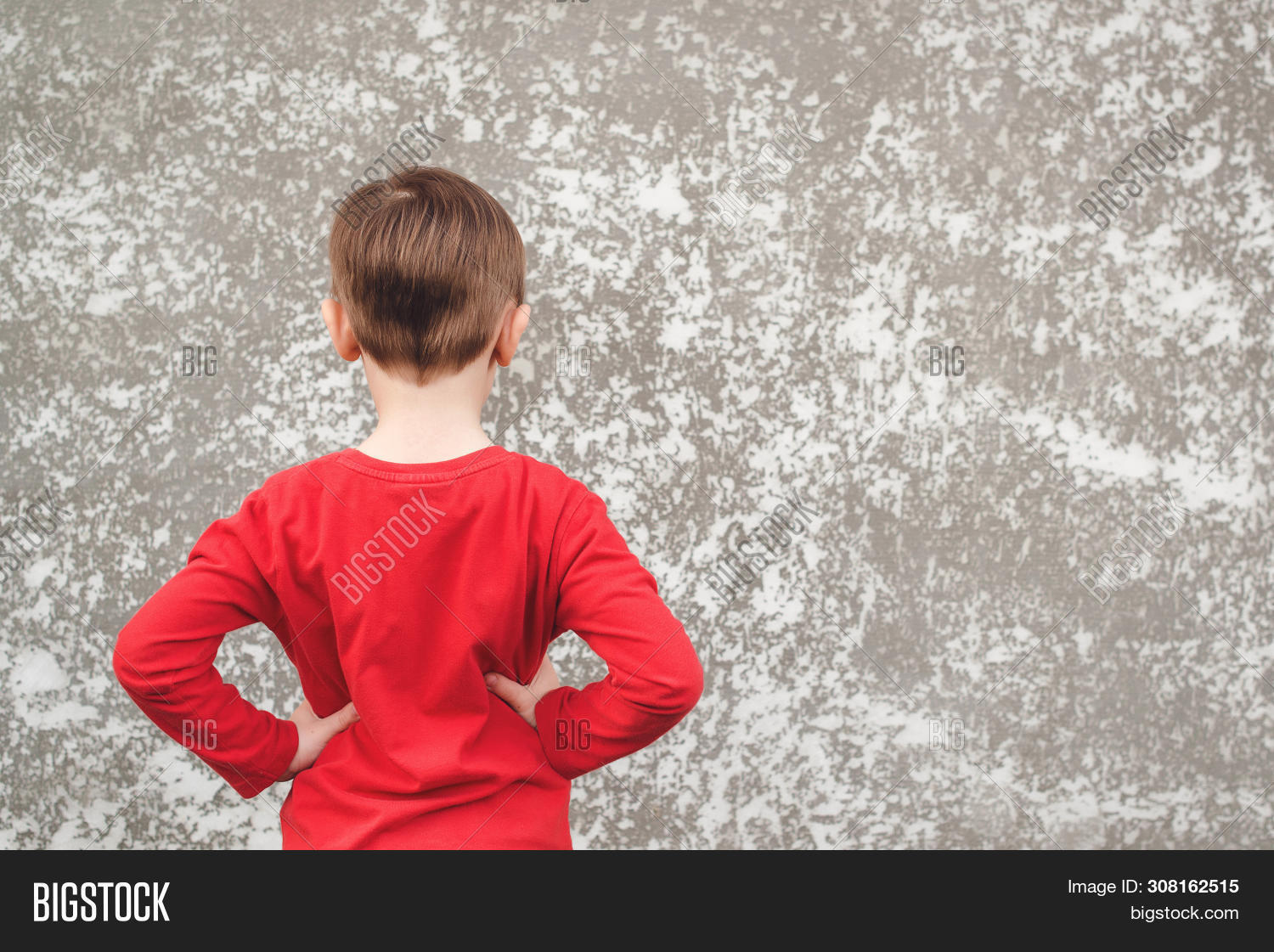 Back View Happy Kid Image & Photo (Free Trial) | Bigstock