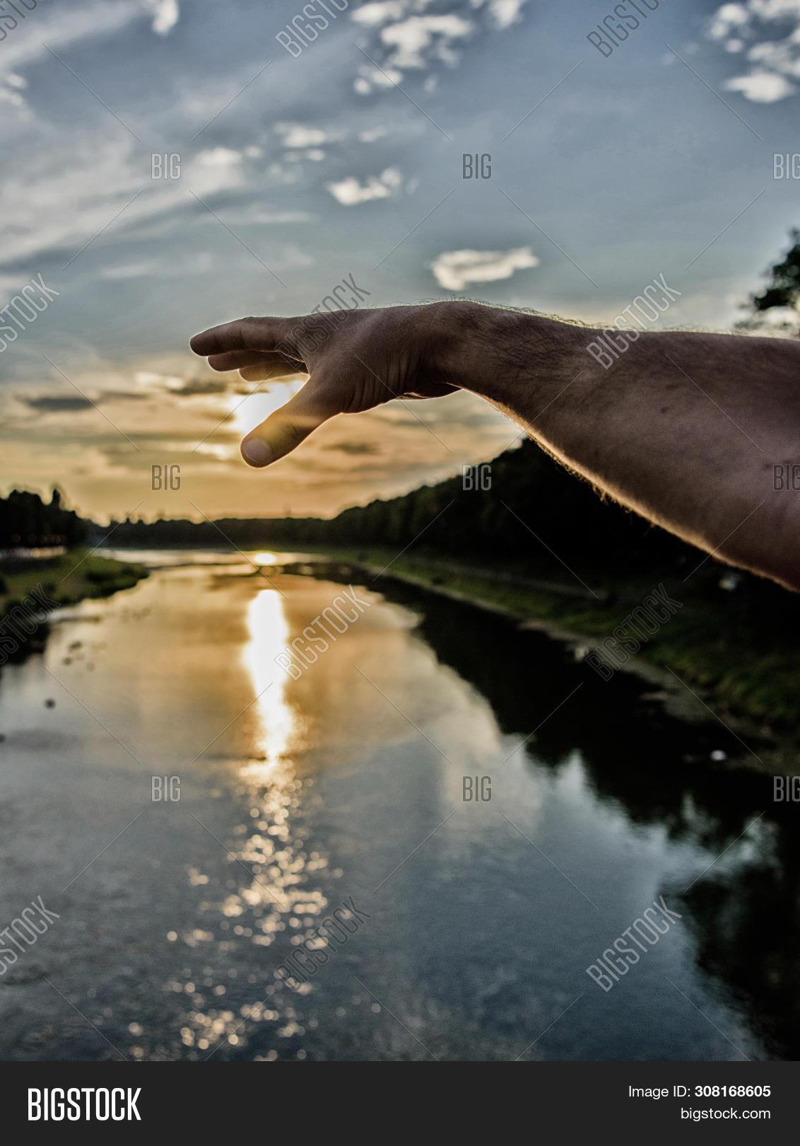 River Sun Reflection. Image & Photo (Free Trial) | Bigstock