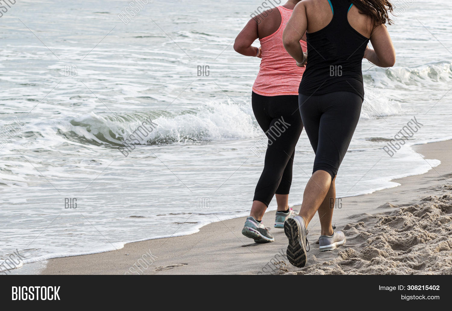 Two Women Running Away Image & Photo (Free Trial) | Bigstock