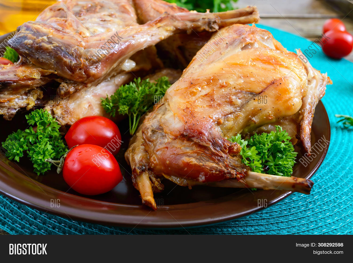 Whole Baked Rabbit Image & Photo (Free Trial) | Bigstock