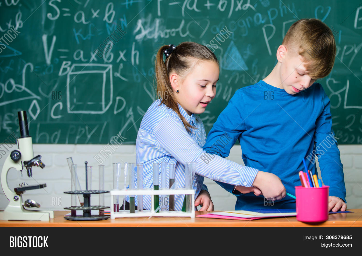 Girl Boy Smart Image & Photo (Free Trial) | Bigstock