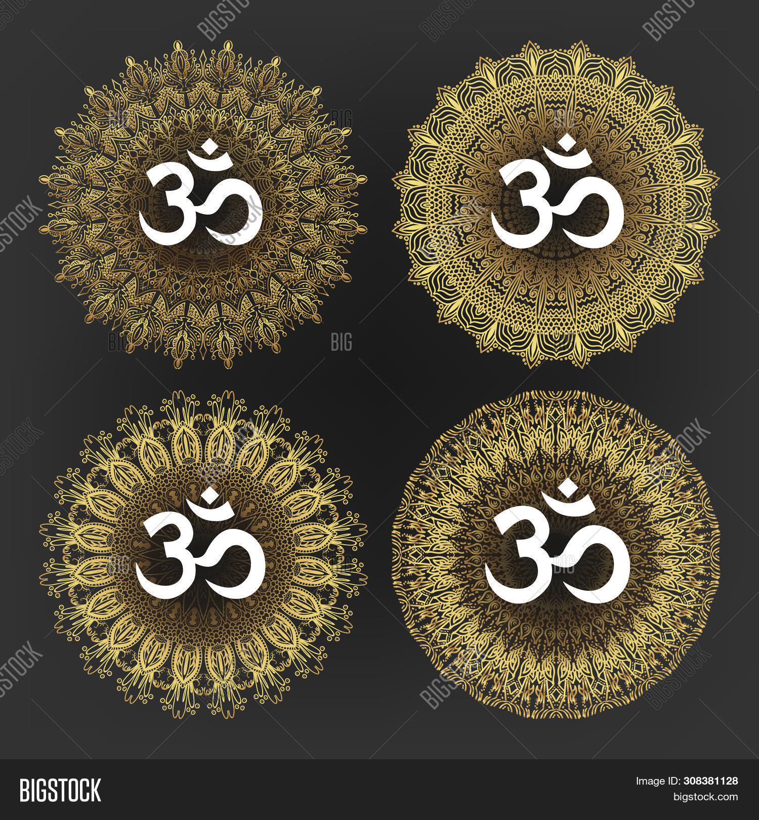 Aum Symbol Hindu Deity Image & Photo (Free Trial) | Bigstock