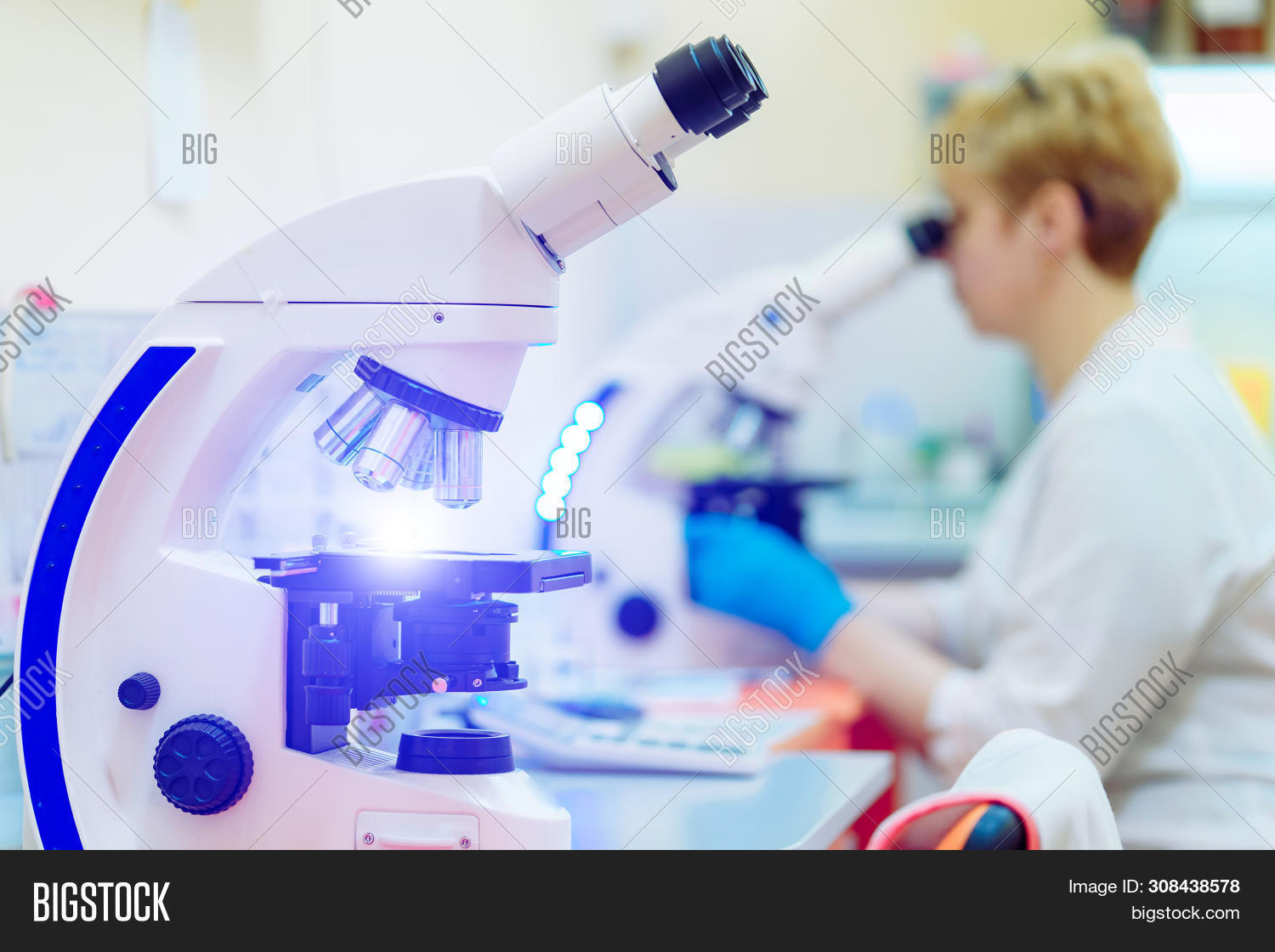 Modern Microscopes Image & Photo (Free Trial) | Bigstock
