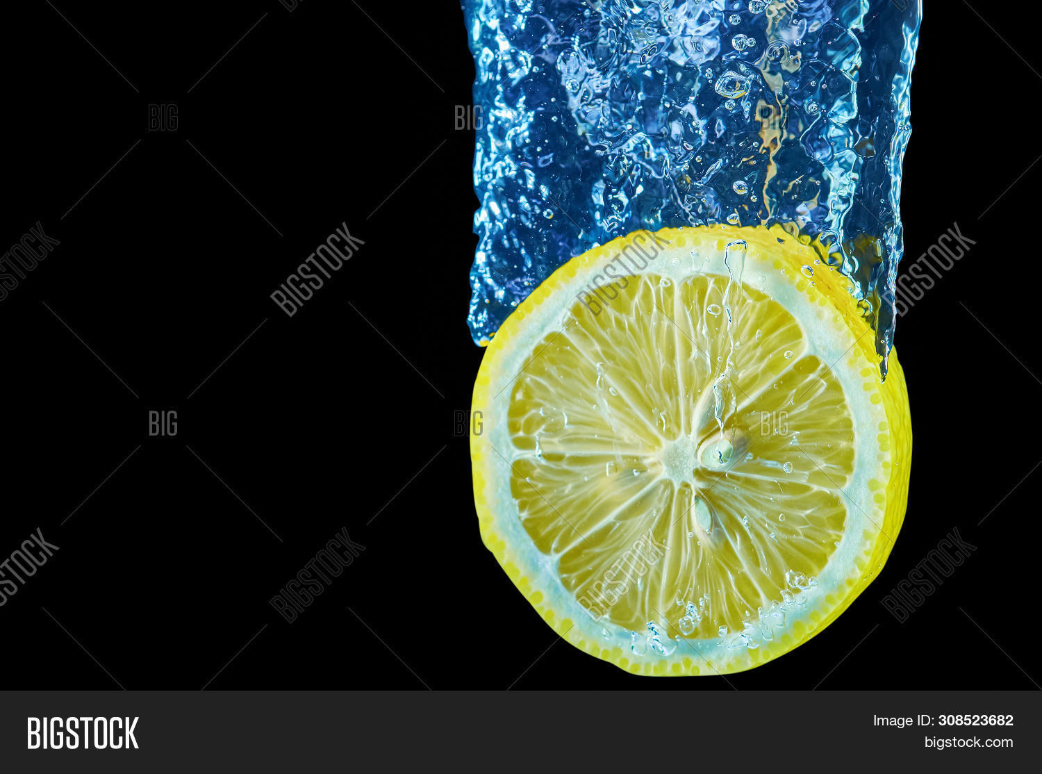 Fresh Lemon Falling Image & Photo (Free Trial) | Bigstock