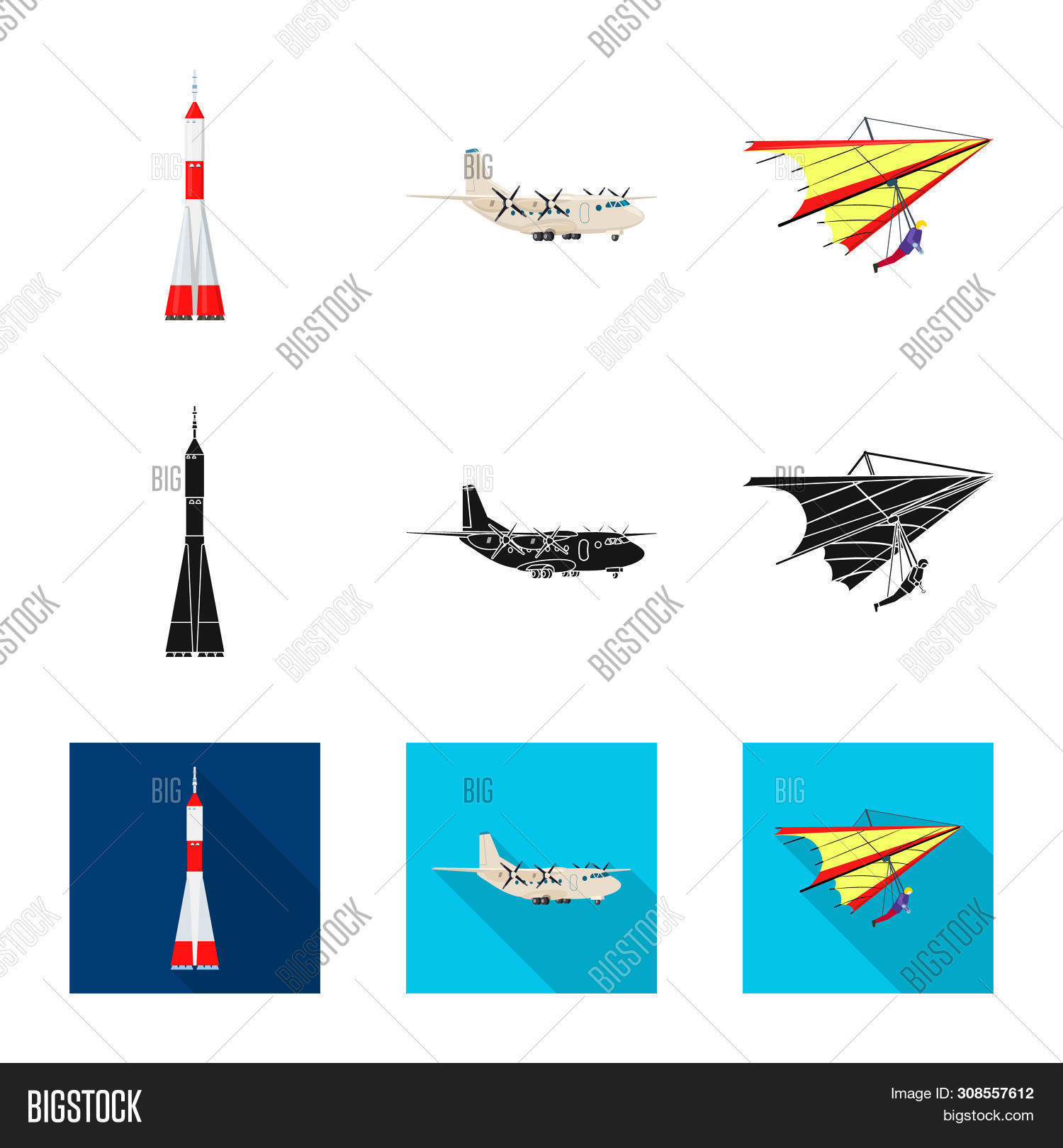Isolated Object Plane Image & Photo (Free Trial) | Bigstock