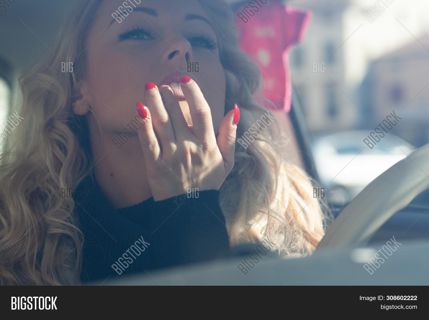 Distracted Young Woman Image & Photo (Free Trial) | Bigstock