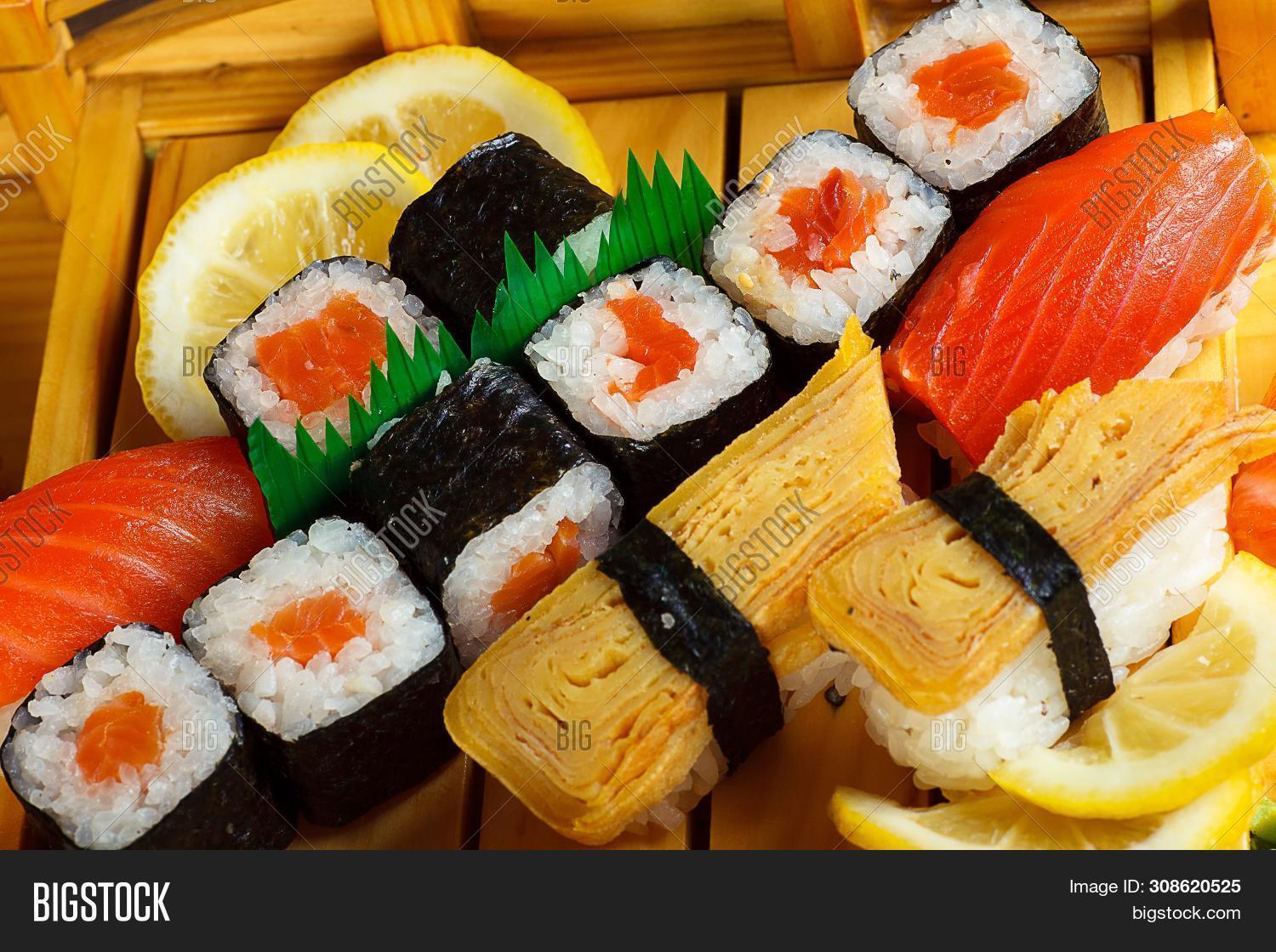 Black Red Sushi Image & Photo (Free Trial) | Bigstock