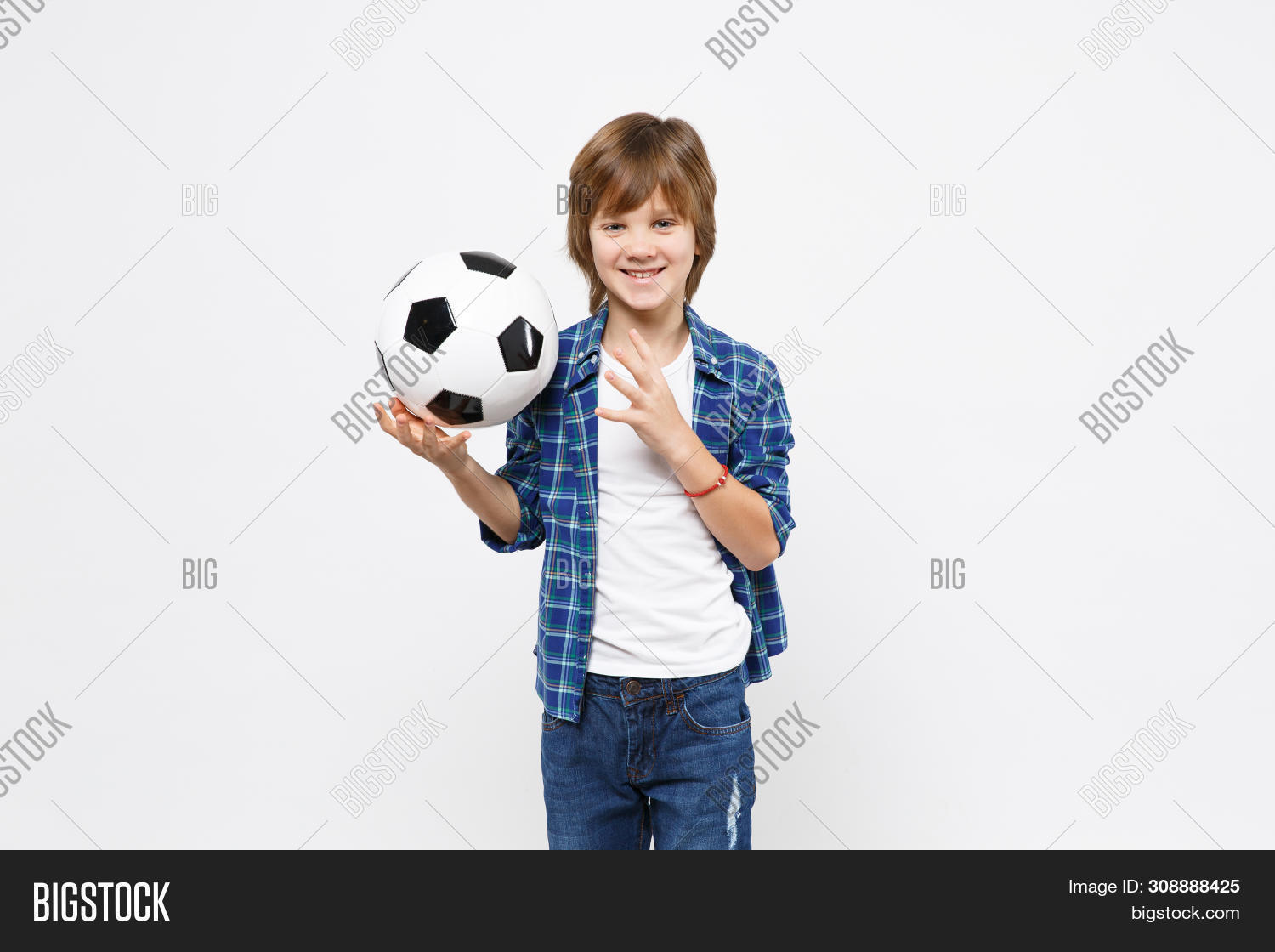 Football Fan Kid Boy Image & Photo (Free Trial) | Bigstock