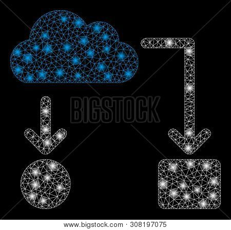Glossy Mesh Cloud Vector & Photo (Free Trial) | Bigstock