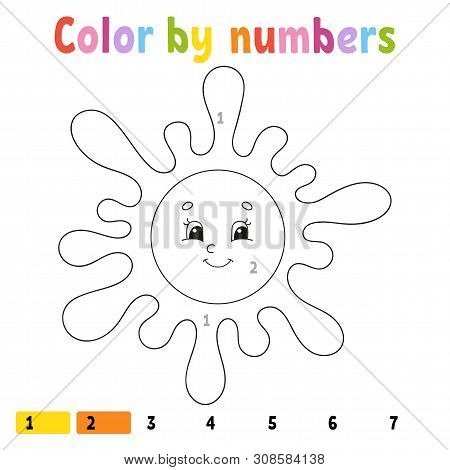 Color By Numbers. Vector & Photo (Free Trial) | Bigstock