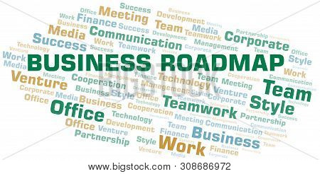 Business Roadmap Word Vector & Photo (Free Trial) | Bigstock