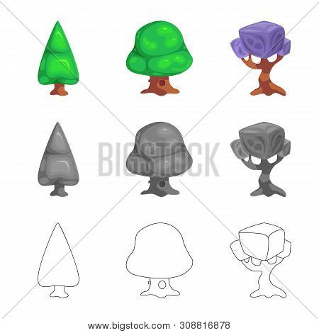 Bitmap Design Tree Image & Photo (Free Trial) | Bigstock