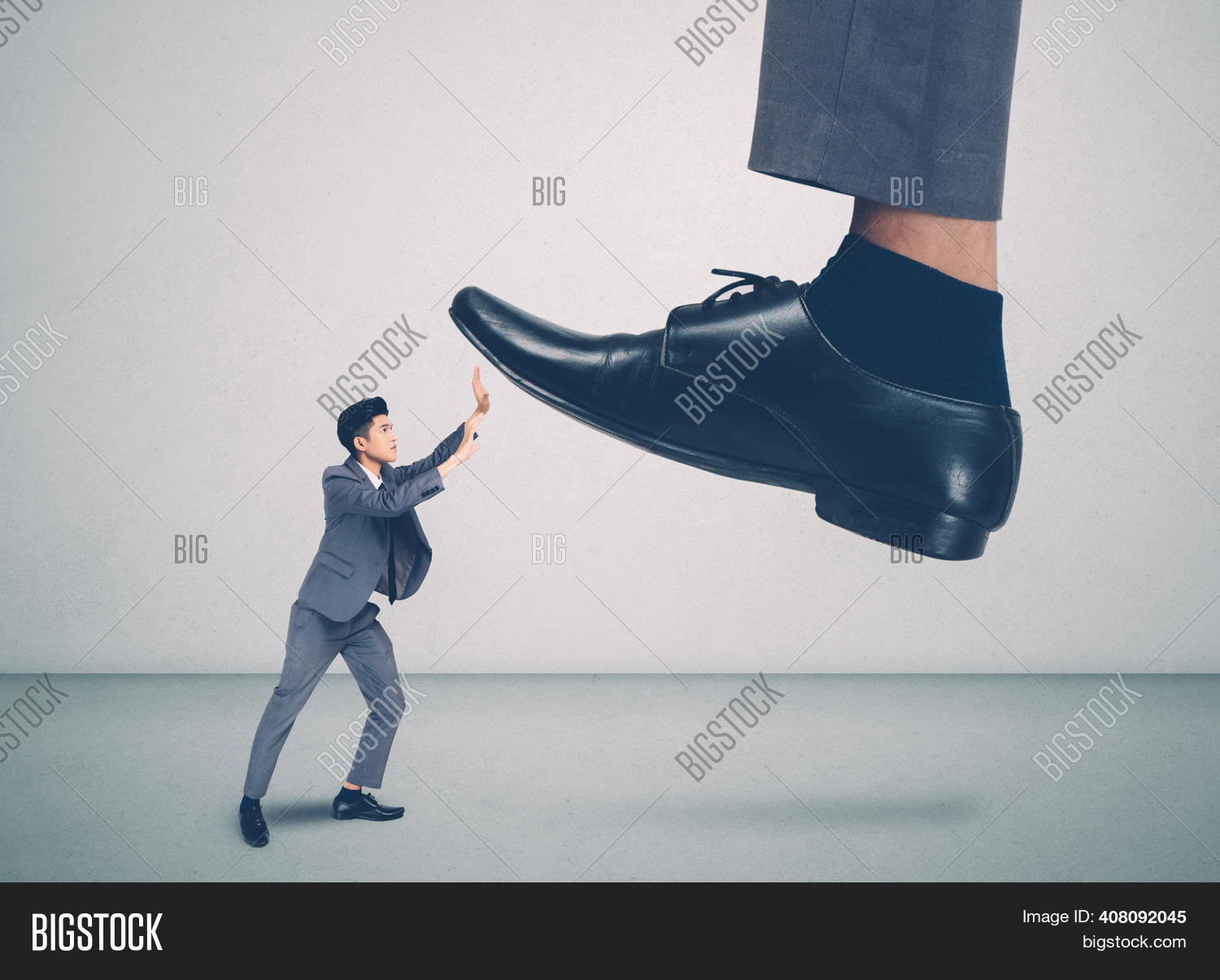 Foot Leader Boss Image & Photo (Free Trial) | Bigstock