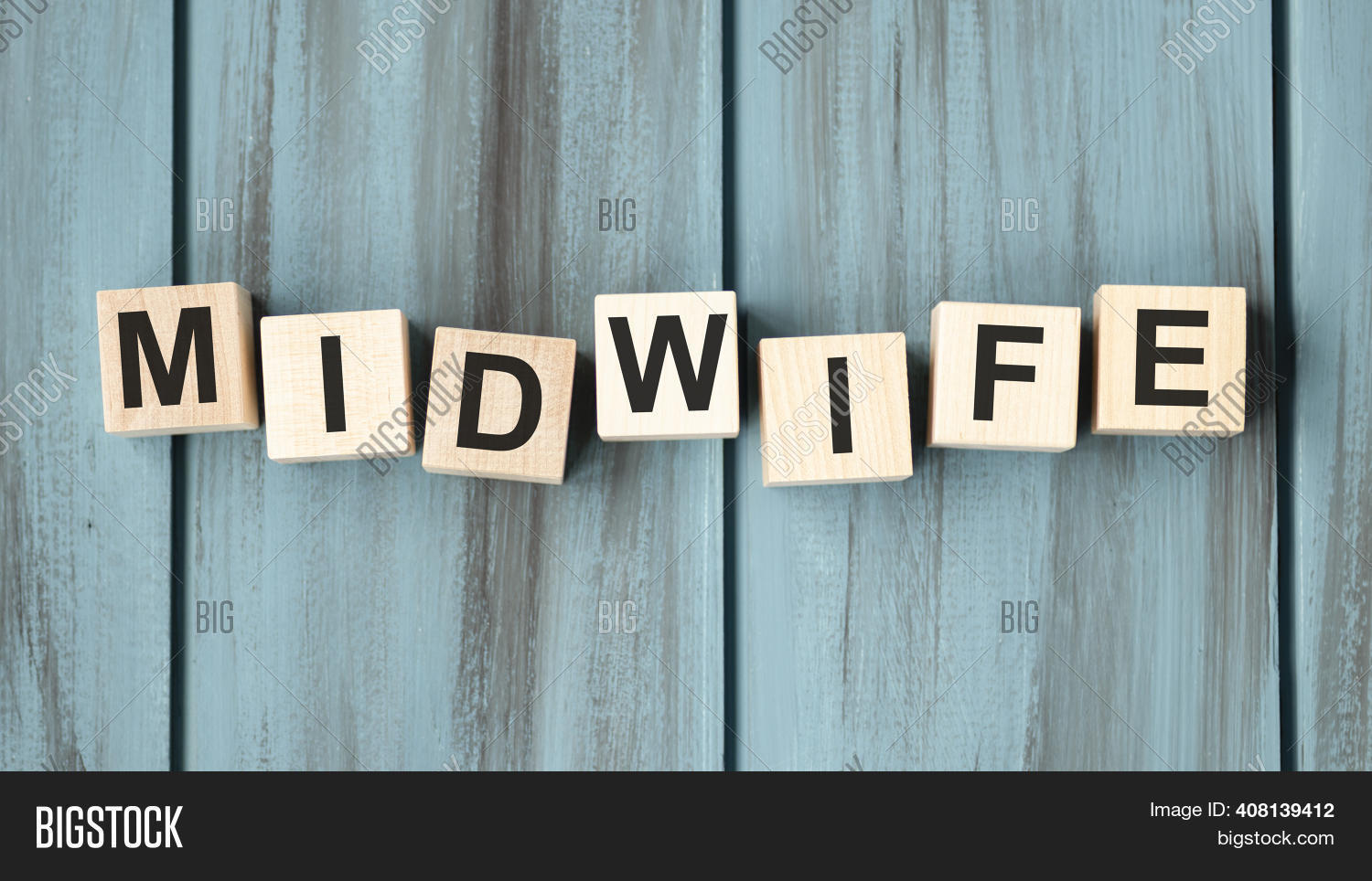 Midwife Word Written Image & Photo (Free Trial) | Bigstock