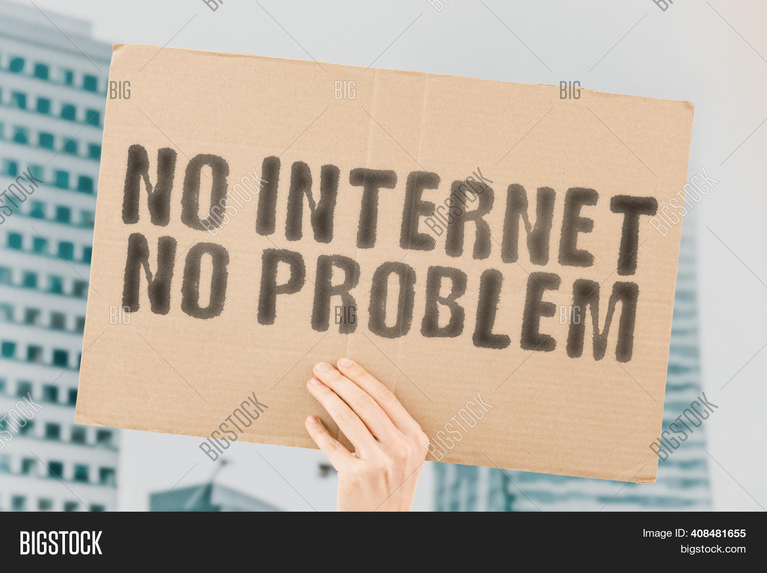 Phrase " No Internet. Image & Photo (Free Trial) | Bigstock