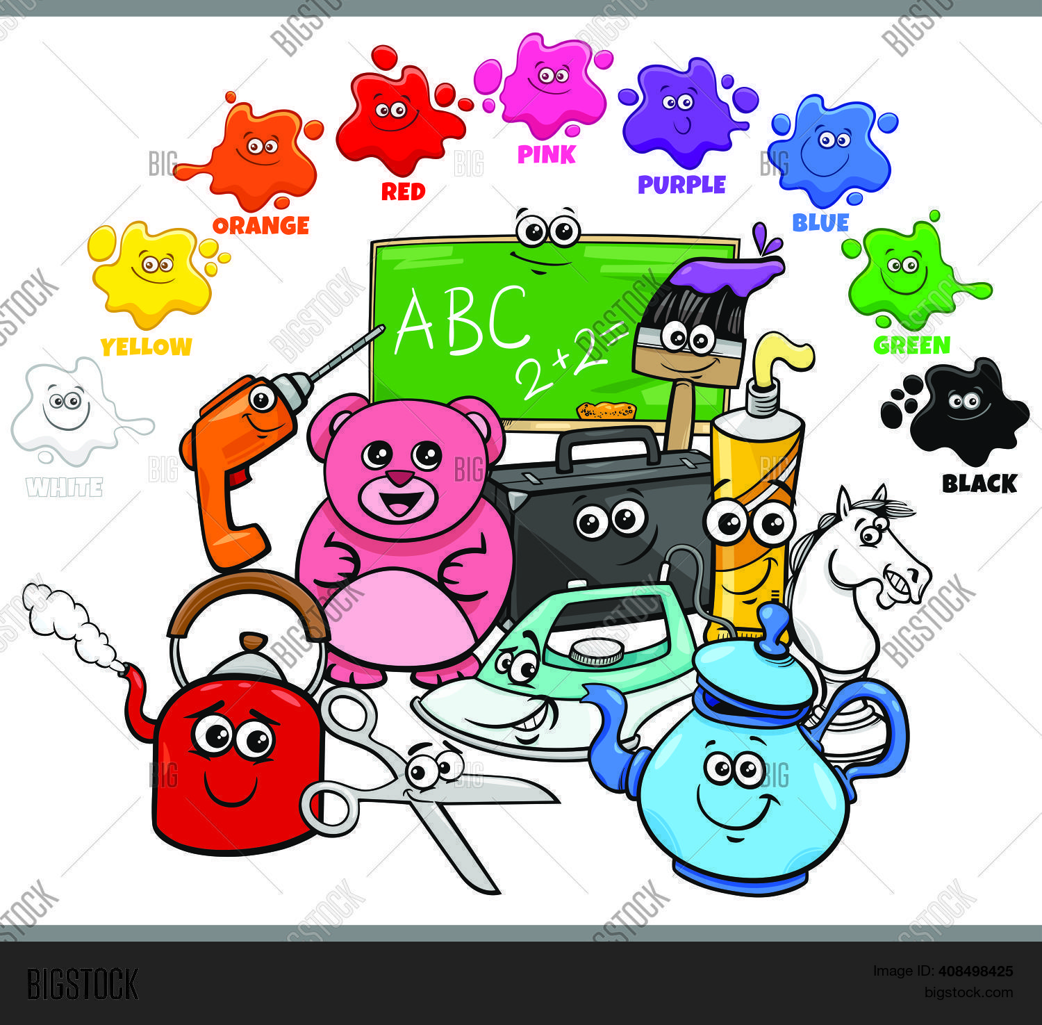Educational Cartoon Vector & Photo (Free Trial) | Bigstock