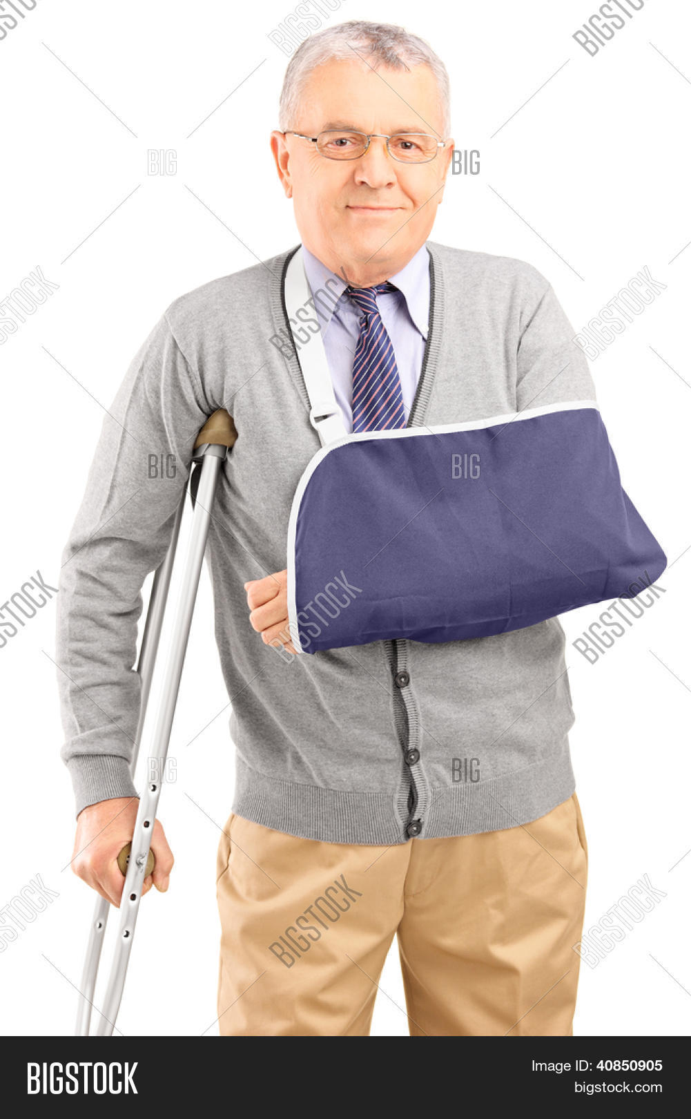 Injured Mature Man Image & Photo (Free Trial) | Bigstock
