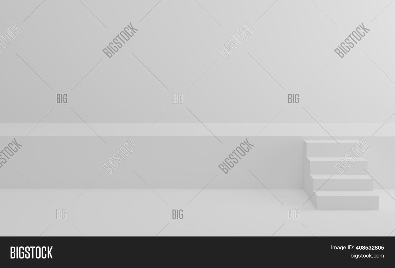 3d Render. Stairway On Image & Photo (Free Trial) | Bigstock