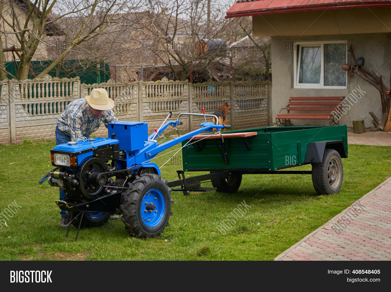 Start Tractor Engine, Image & Photo (Free Trial) | Bigstock