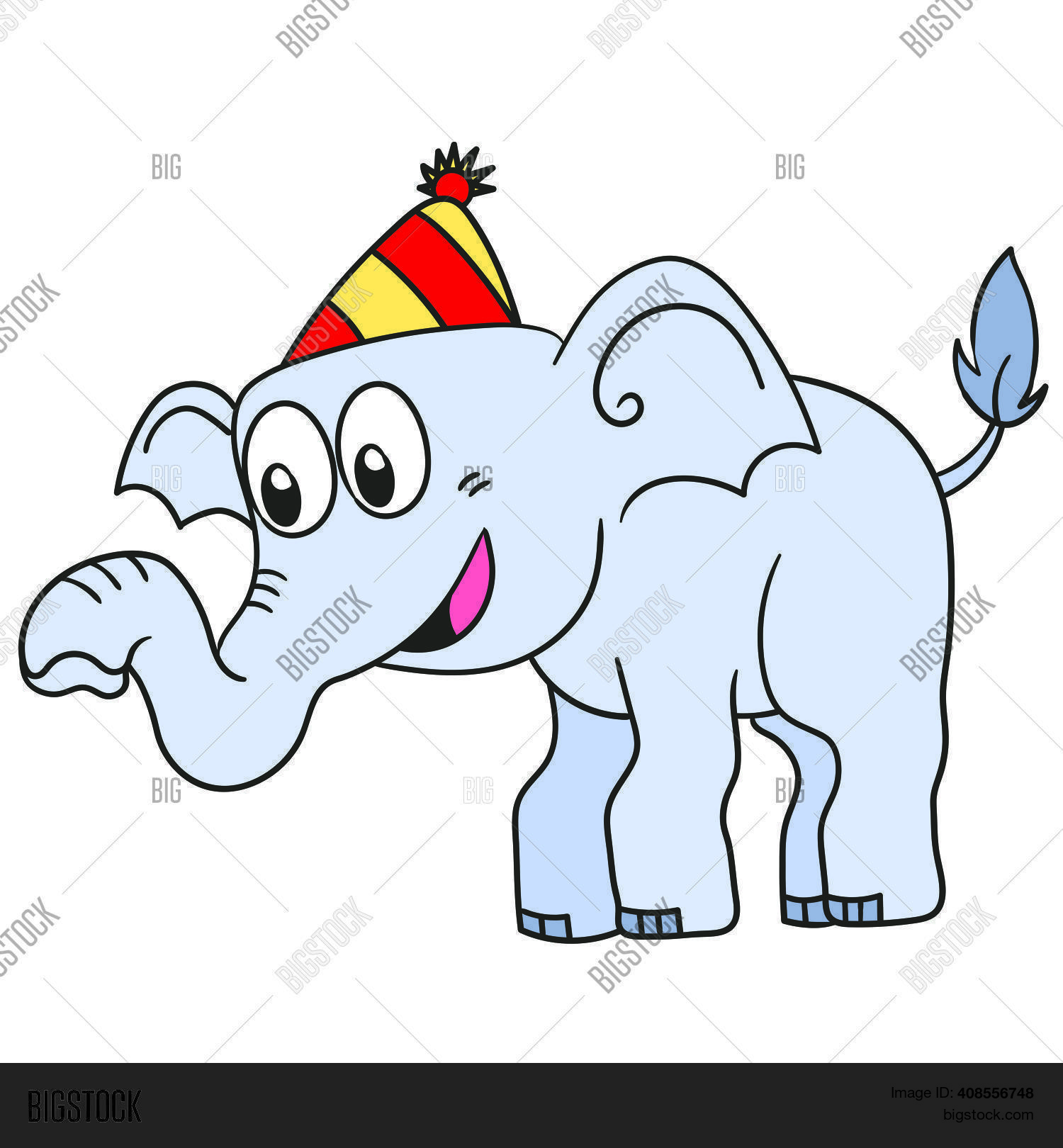 Elephant Celebrating Vector & Photo (Free Trial) | Bigstock