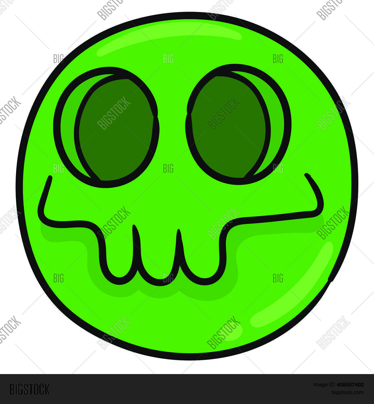 Green Smiling Vector & Photo (Free Trial) | Bigstock