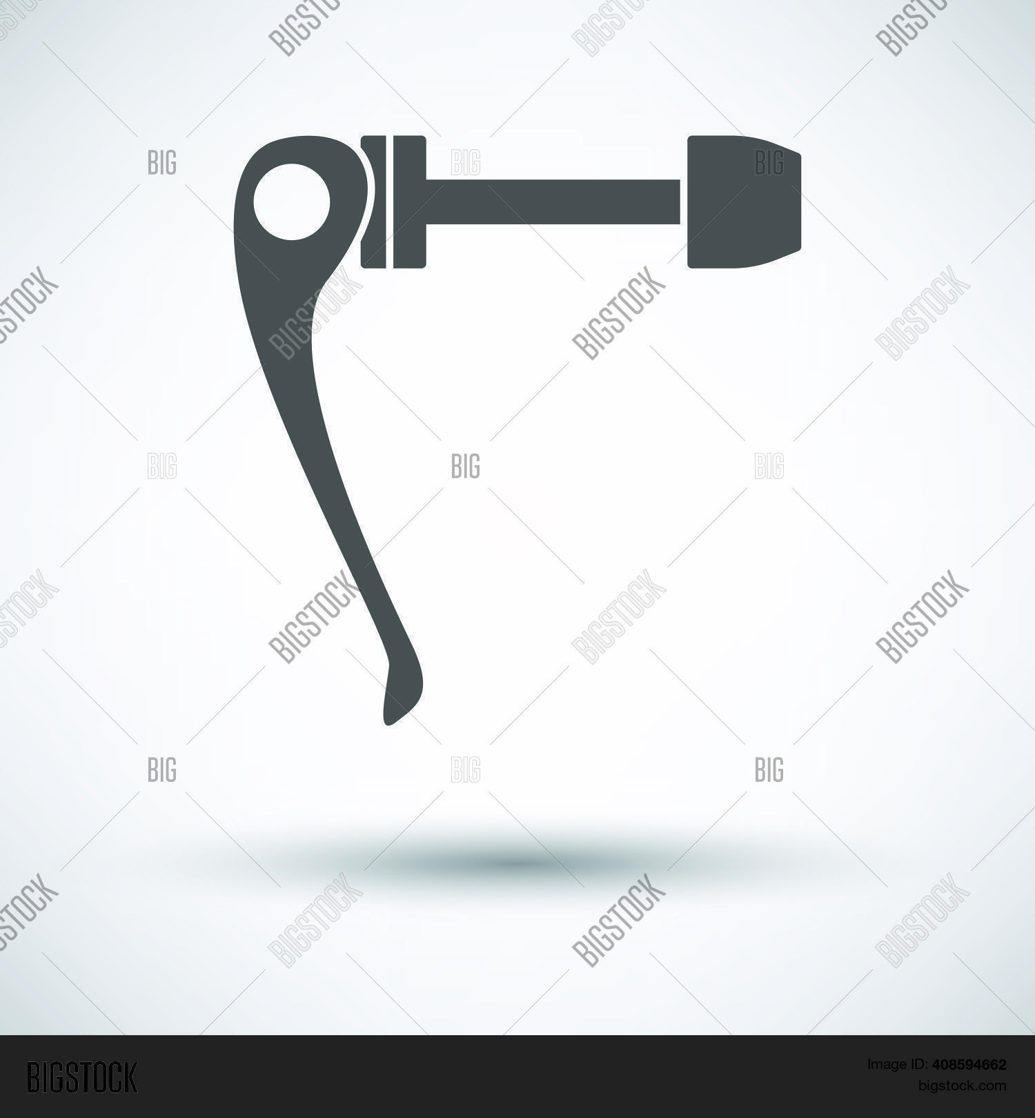 Bike Quick Release Vector & Photo (Free Trial) | Bigstock