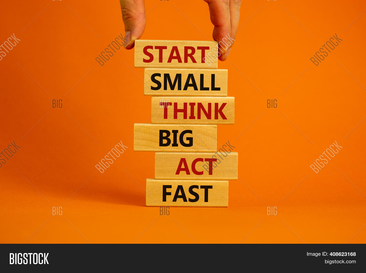 Start Small Think Big Image & Photo (Free Trial) | Bigstock