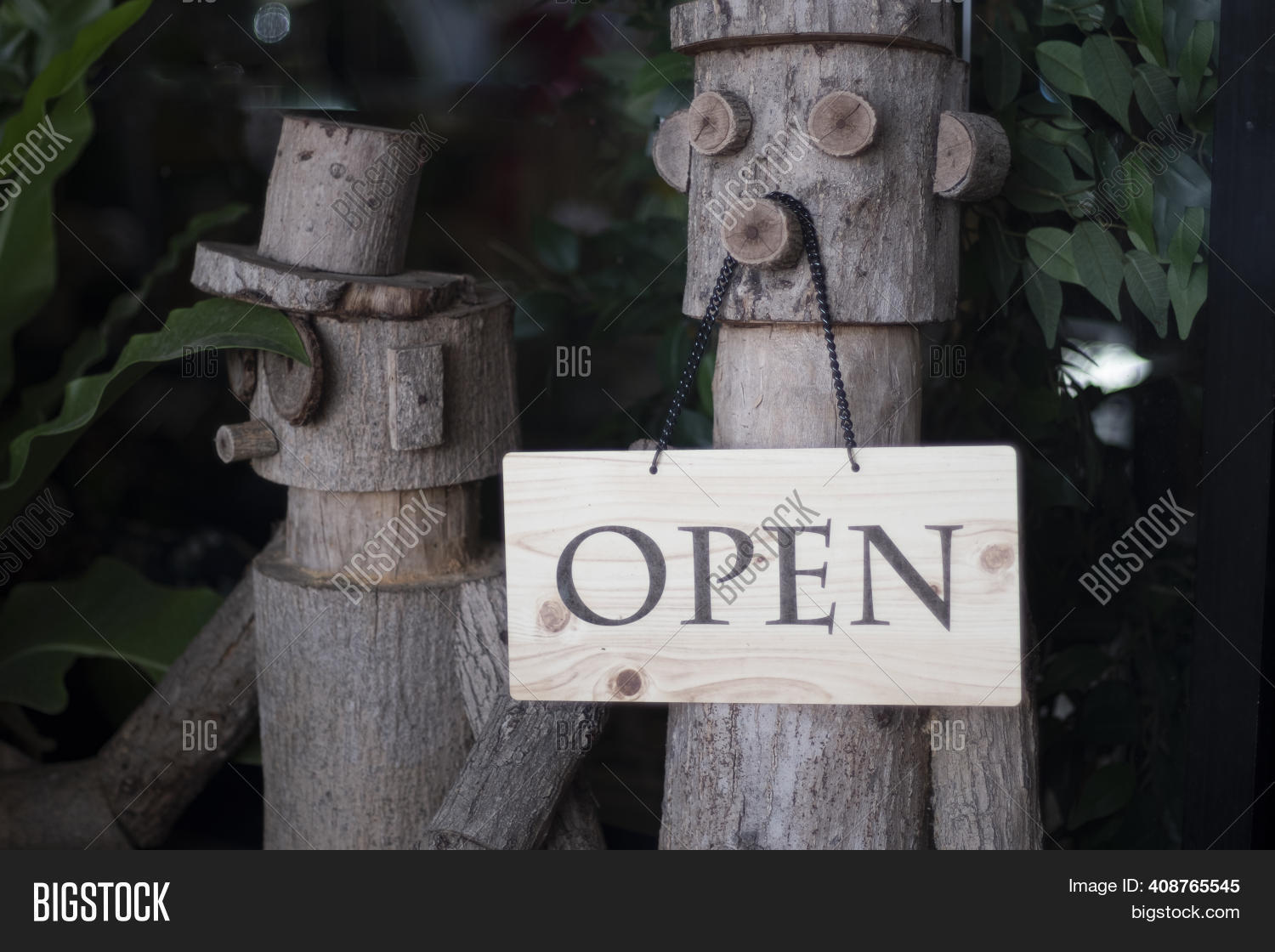 Open Sign Hanging On Image & Photo (Free Trial) | Bigstock