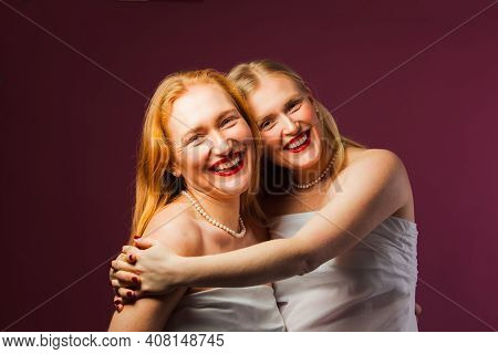 Two Pretty Sisters Image & Photo (Free Trial) | Bigstock