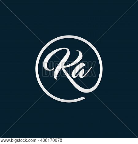 Ka Initial Vector & Photo (Free Trial) | Bigstock