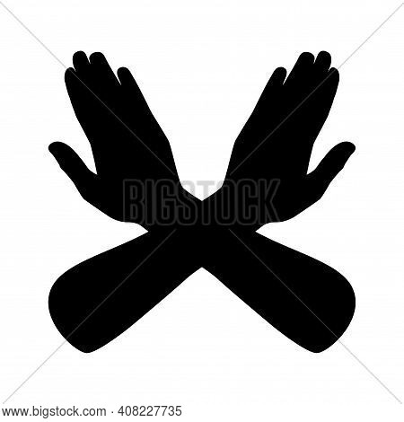 Silhouette Stop Sign Vector & Photo (Free Trial) | Bigstock