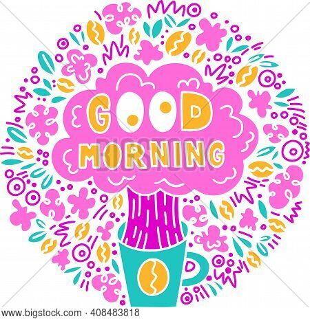 Good Morning Colorful Vector & Photo (Free Trial) | Bigstock