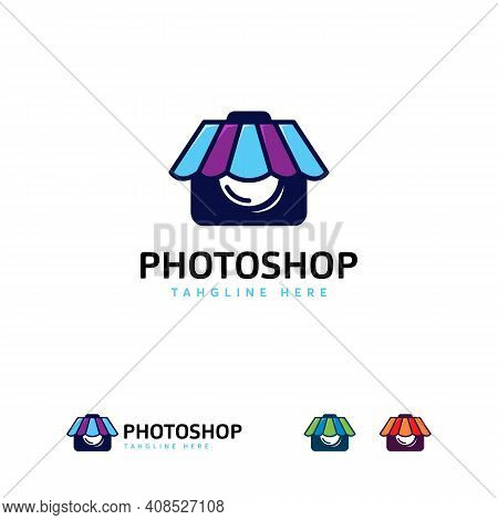Photo Shop Logo Vector & Photo (Free Trial) | Bigstock