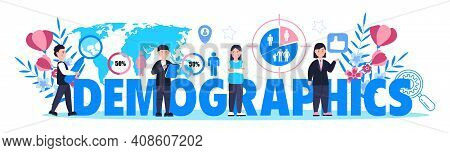 Demographer Header Vector & Photo (Free Trial) | Bigstock