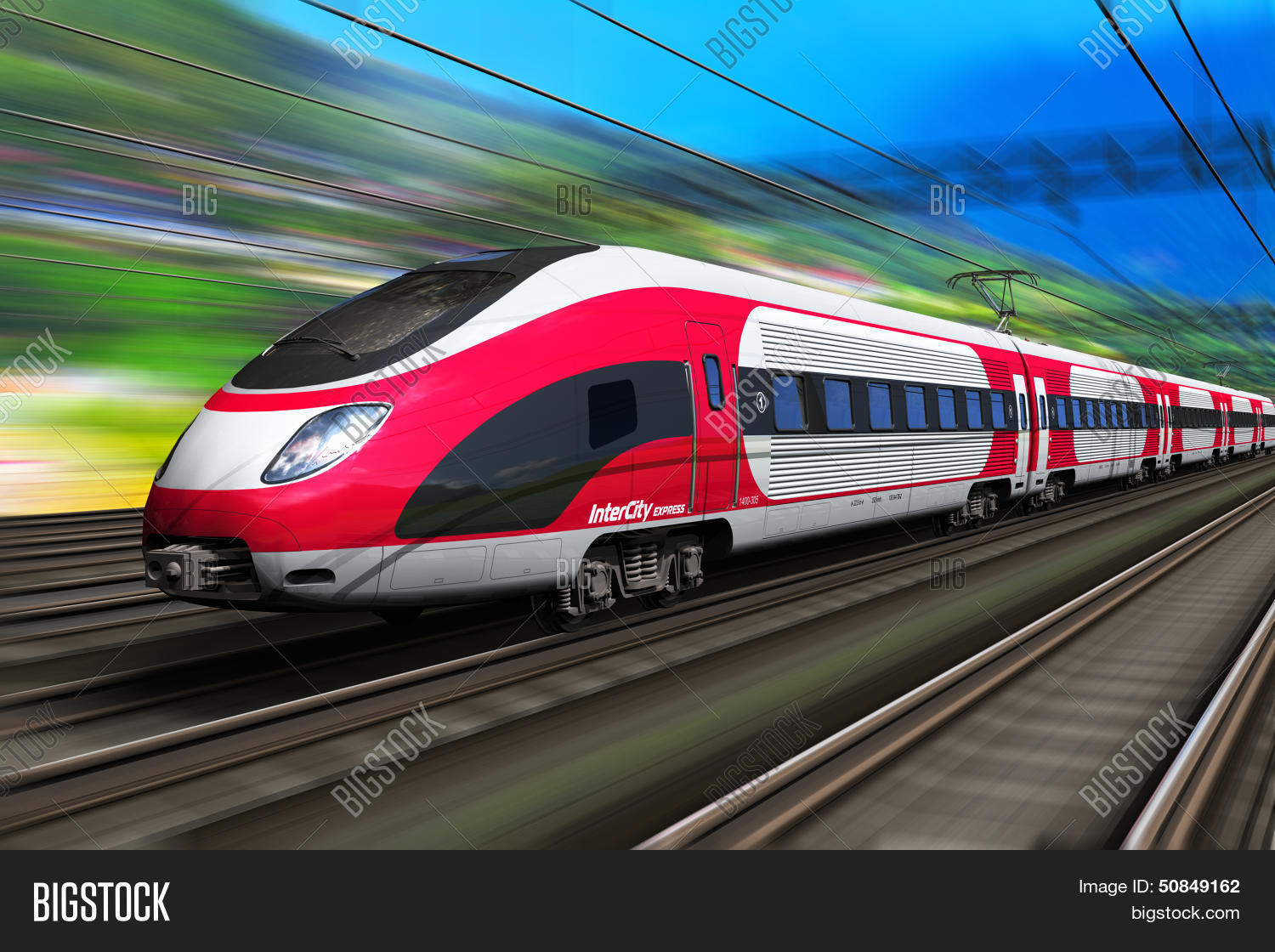 High Speed Train Image & Photo (Free Trial) | Bigstock