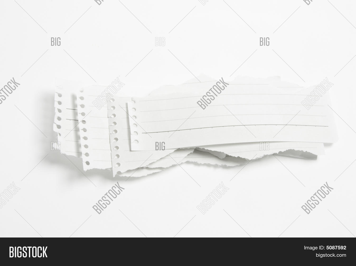 Torn Paper Strips Image & Photo (Free Trial) | Bigstock