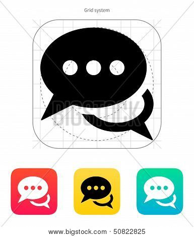 Messages Icon. Vector Vector & Photo (Free Trial) | Bigstock