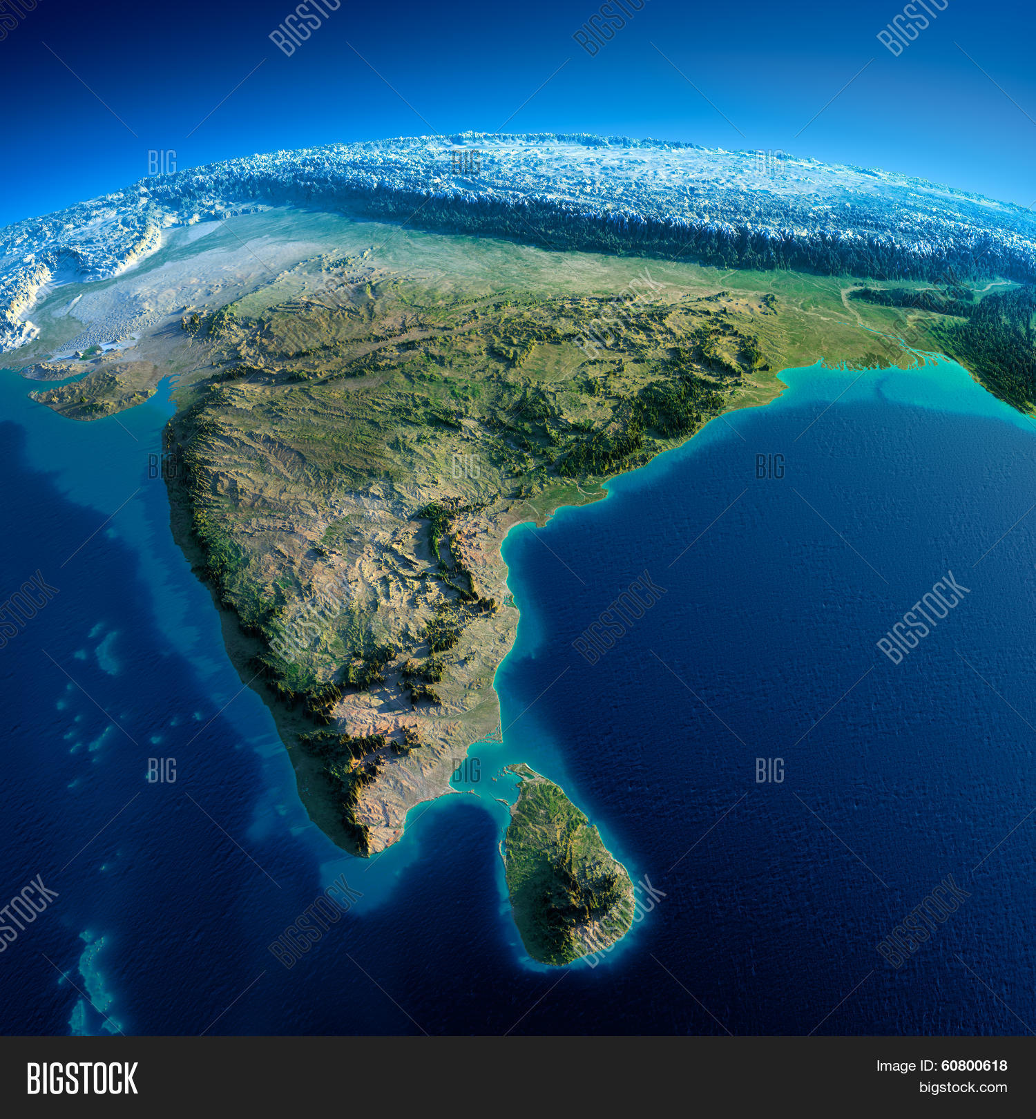 Detailed Earth. India Image & Photo (Free Trial) | Bigstock
