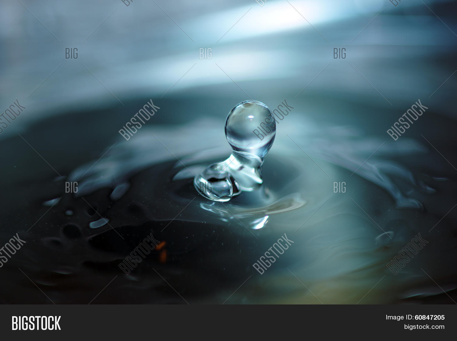 Single Water Drop Image & Photo (Free Trial) | Bigstock