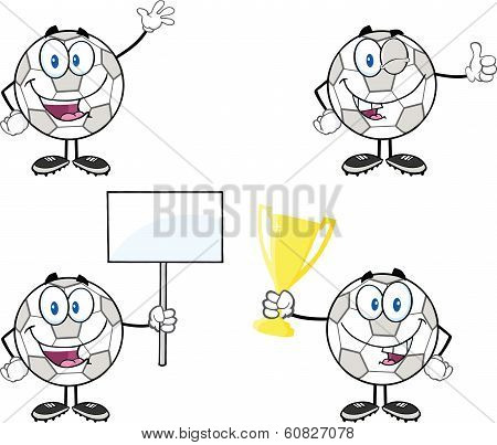 Soccer Balls Cartoon Image & Photo (Free Trial) | Bigstock